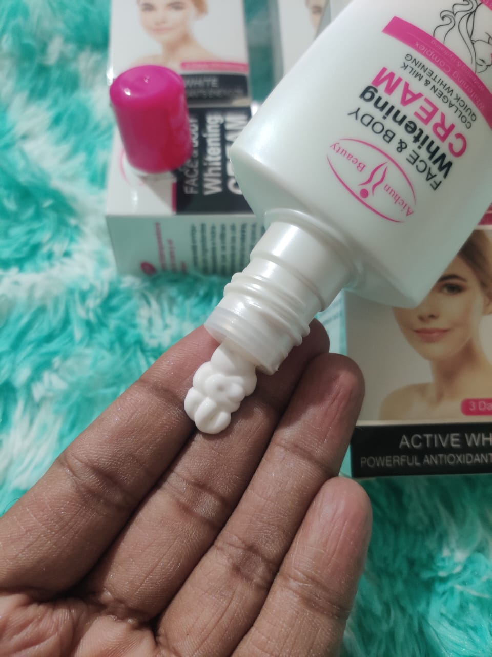 Collagen Milk Bleaching Face Body Cream