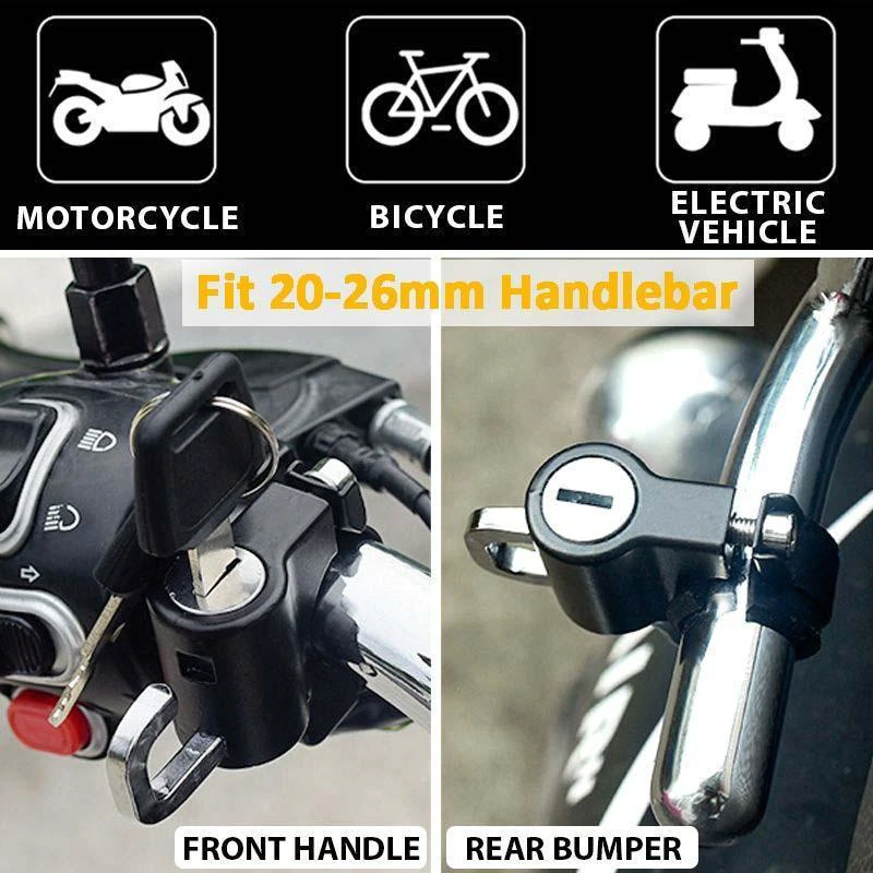Motorcycle Universal Helmet Lock